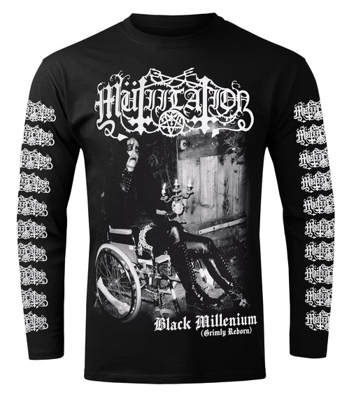 longsleeve MŰTIILATION - BLACK MILLENIUM (GRIMLY REBORN) - sklep ...