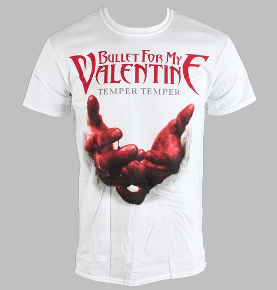koszulka BULLET FOR MY VALENTINE - TEMPER BLOOD HANDS - sklep ...