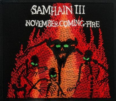 naszywka SAMHAIN III - NOVEMBER-COMING-FIRE - sklep RockMetalShop.pl
