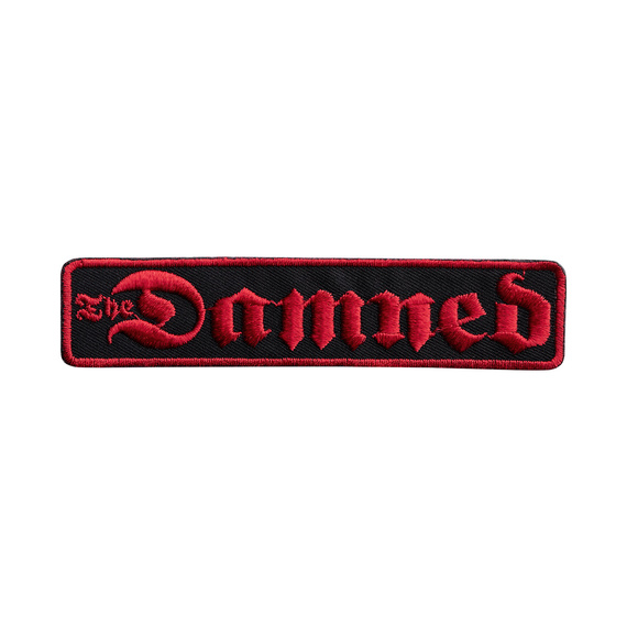 naszywka termiczna THE DAMNED - LOGO - sklep RockMetalShop.pl