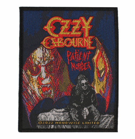 naszywka OZZY OSBOURNE - PATIENT NO. 9 - sklep RockMetalShop.pl