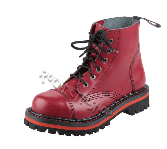 glany STEADY'S - 6 dziurek, czerwone (STE/6/PAS) - sklep RockMetalShop.pl