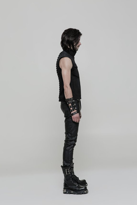 kamizelka PUNK RAVE - LIZARD - sklep RockMetalShop.pl