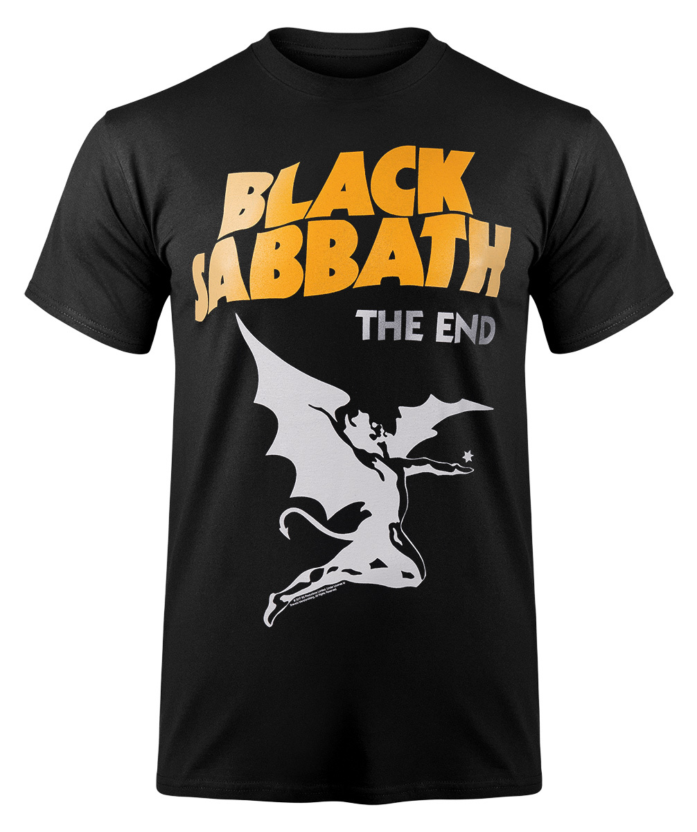 koszulka BLACK SABBATH - THE END COVER LOGO - sklep RockMetalShop.pl
