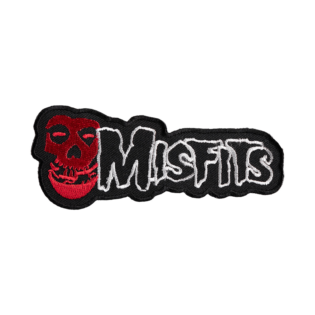 naszywka termiczna MISFITS - LOGO RED - sklep RockMetalShop.pl