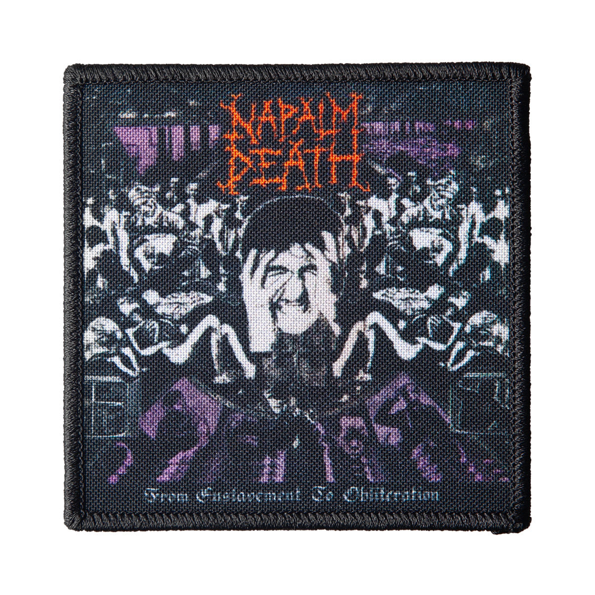 naszywka NAPALM DEATH - FROM ENSLAVEMENT TO OBLITERATION - sklep ...