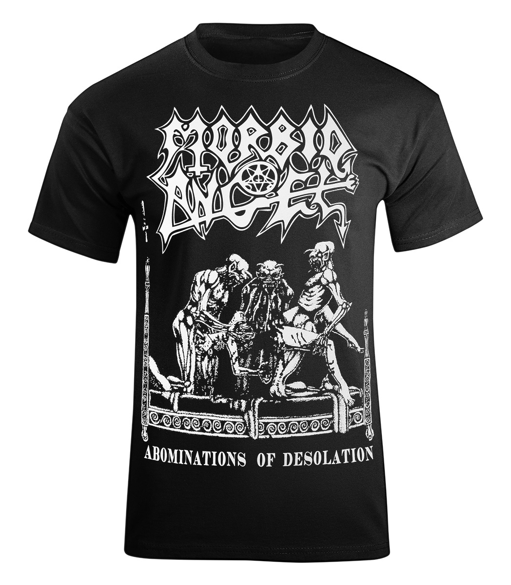 koszulka MORBID ANGEL - ABOMINATIONS OF DESOLATION czarna - sklep ...