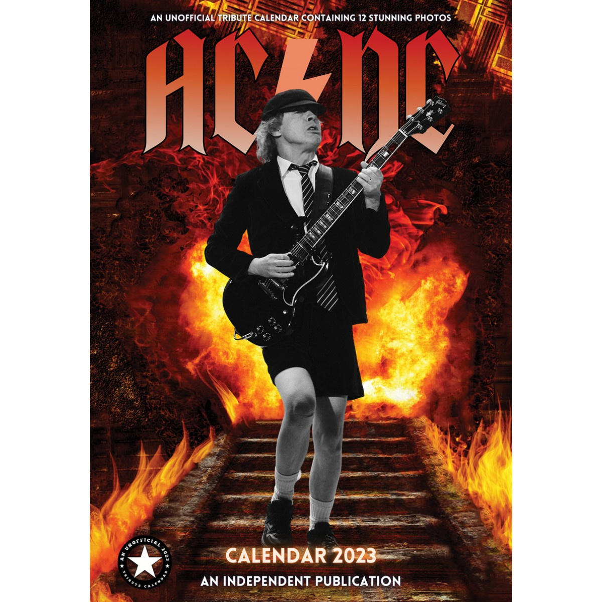 kalendarz AC/DC 2023 - sklep RockMetalShop.pl