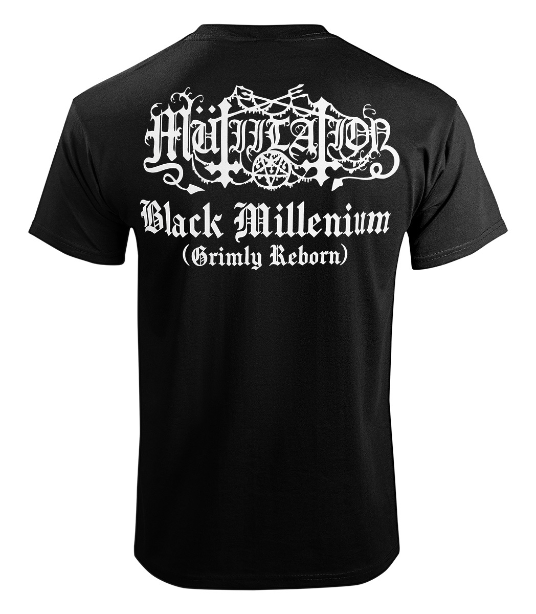 koszulka MŰTIILATION - BLACK MILLENIUM (GRIMLY REBORN) - sklep ...