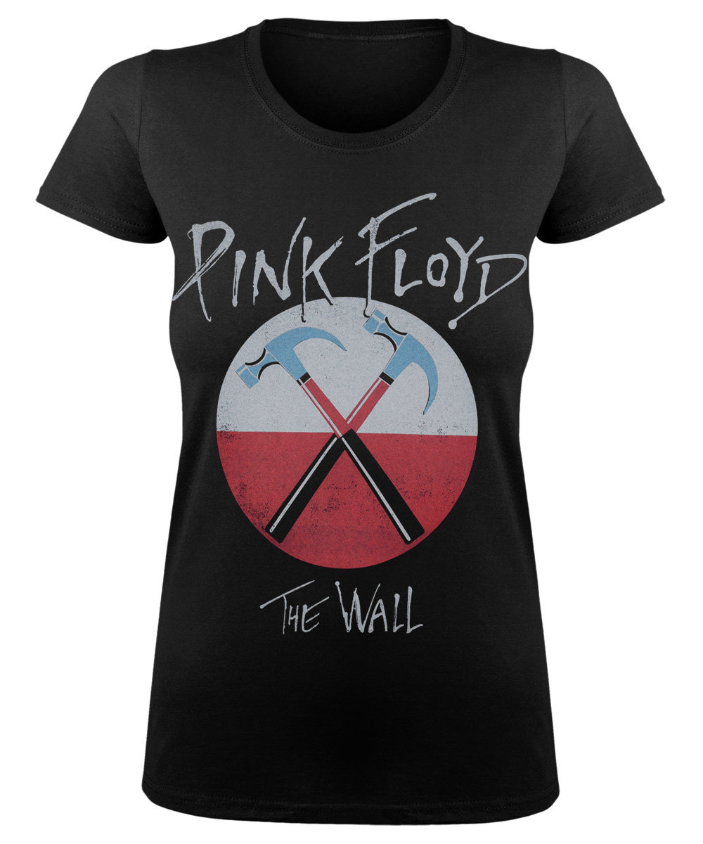 bluzka damska PINK FLOYD - THE WALL LOGO - sklep RockMetalShop.pl