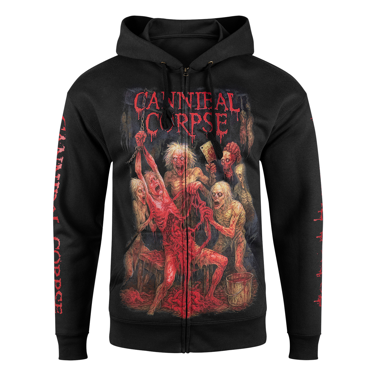 bluza CANNIBAL CORPSE - GORE rozpinana z kapturem - sklep RockMetalShop.pl