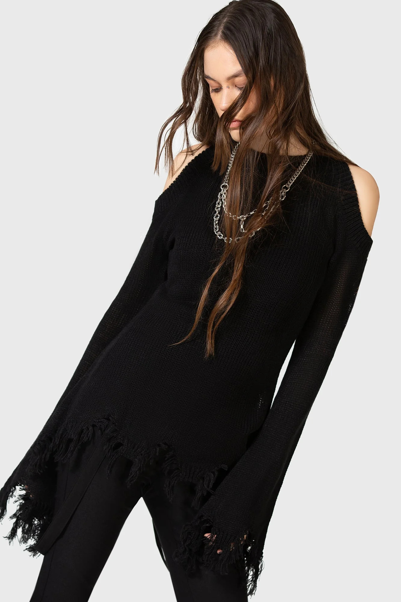 sweter damski KILLSTAR - WHERE THE OTHERS BEGIN - sklep RockMetalShop.pl