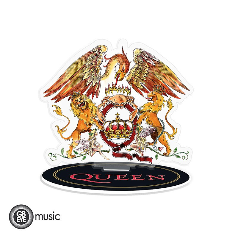 dekoracja QUEEN - CREST - sklep RockMetalShop.pl