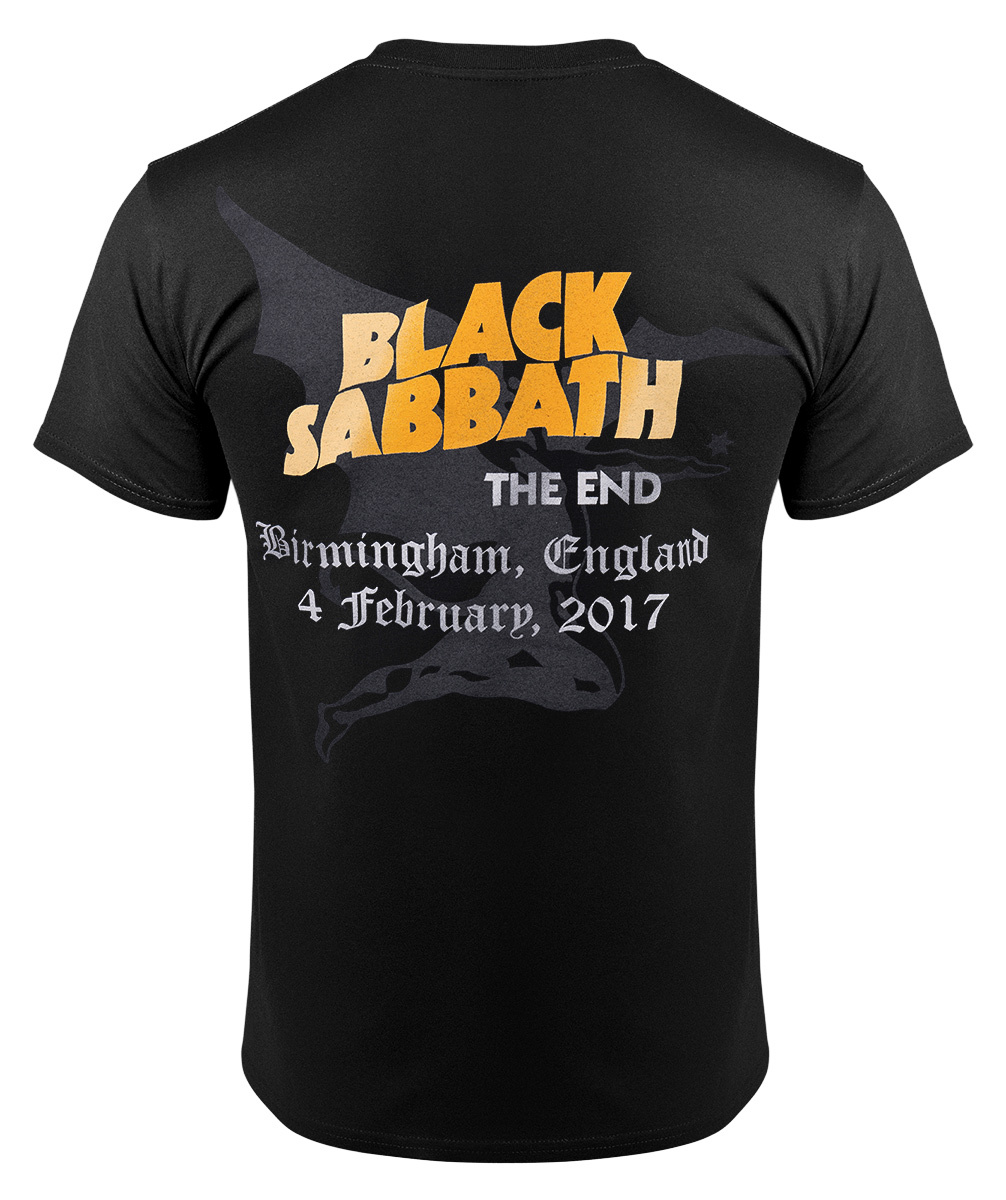 koszulka BLACK SABBATH - THE END COVER LOGO - sklep RockMetalShop.pl