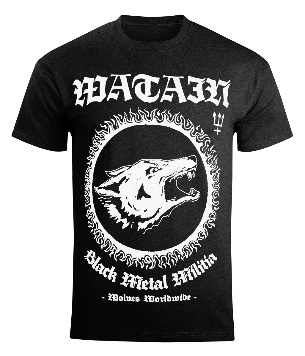 koszulka WATAIN - BLACK METAL MILITIA - sklep RockMetalShop.pl