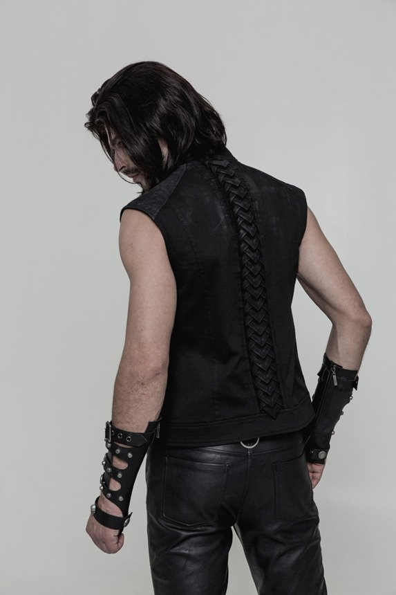 kamizelka PUNK RAVE - LIZARD - sklep RockMetalShop.pl