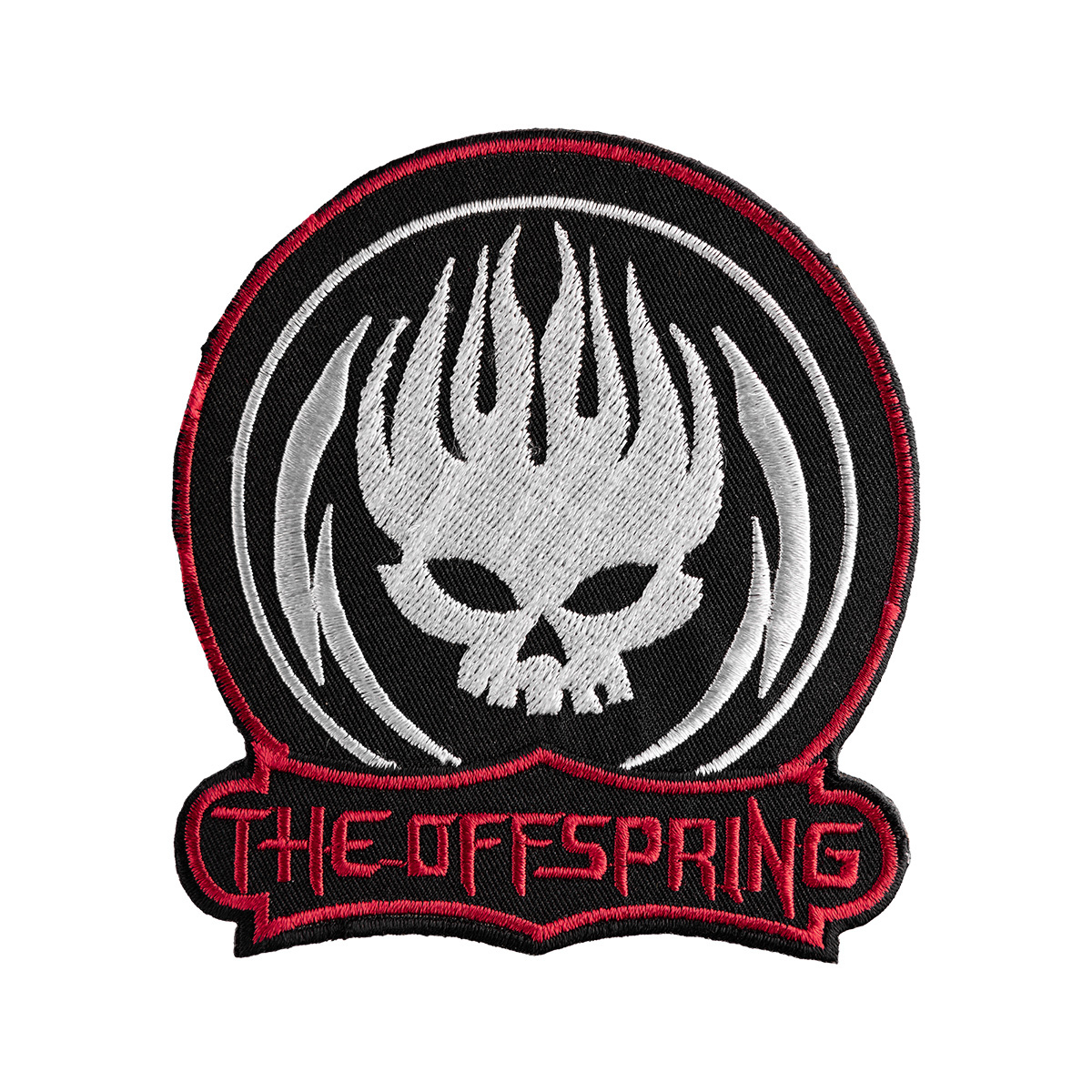 naszywka termiczna OFFSPRING - SKULL - sklep RockMetalShop.pl
