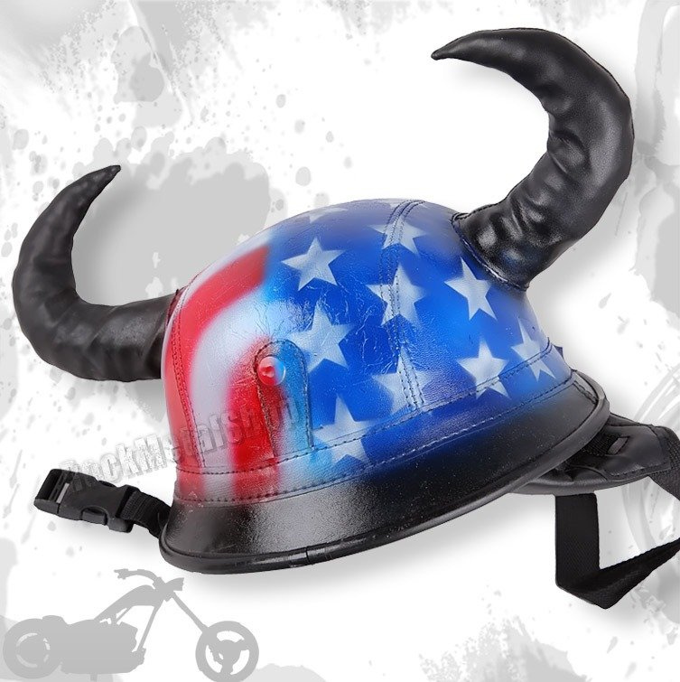 hełm HORNS OF SATAN (21202-04) - sklep RockMetalShop.pl