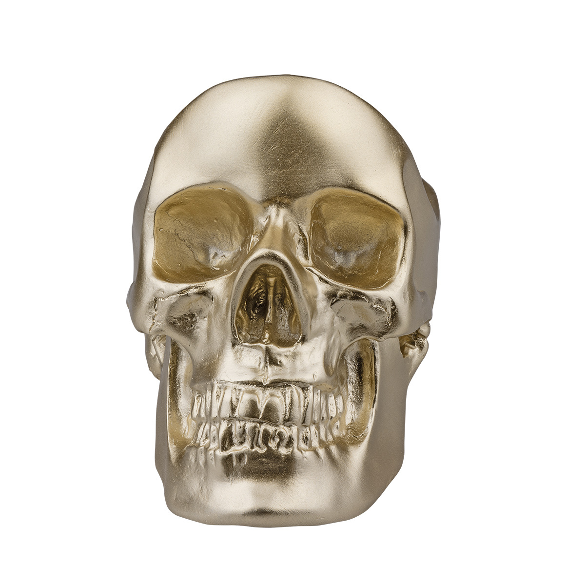 naczynie ozdobne SKULL TIDY GOLD - sklep RockMetalShop.pl