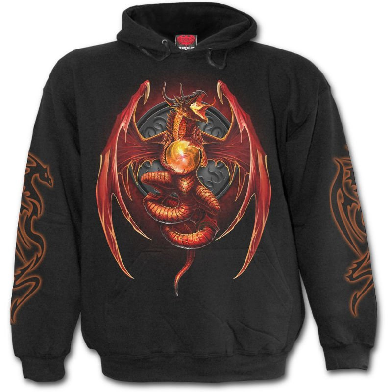 bluza DRAGON'S WRATH, kangurka z kapturem, USZKODZONA - sklep ...