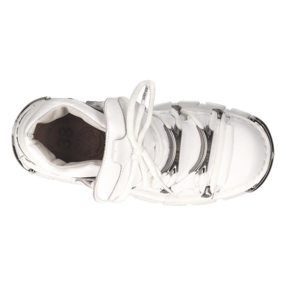 buty NEW ROCK NAPA BLANCA, TOWER BLANCO ACERO + lateral + puntera ...