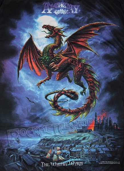 flaga ALCHEMY - THE WHITBY WYRM - sklep RockMetalShop.pl