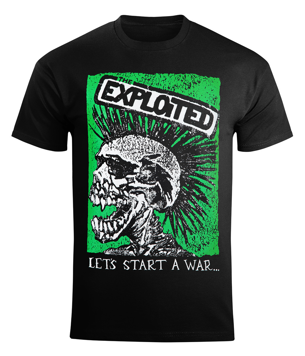 koszulka THE EXPLOITED - LET'S START A WAR - sklep RockMetalShop.pl