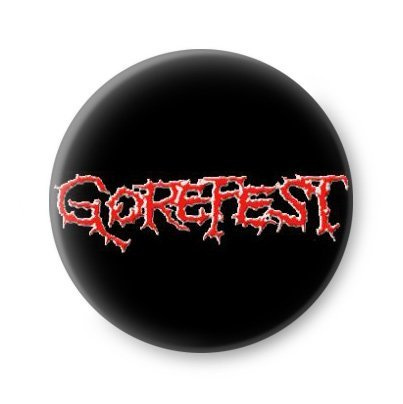 przypinka GOREFEST - LOGO - sklep RockMetalShop.pl